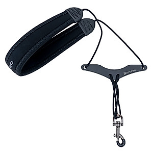 Pro-Tec 22-Inch Neoprene Saxophone Neck Strap with Comfort Bar - Black (Model NB310M)