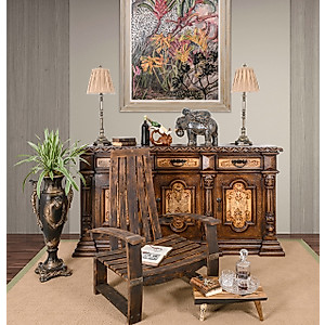 AFD Home Elephant Wine Bottle Holder Table Top Center Piece Decoration