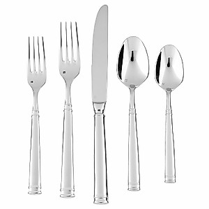 Fortessa Bistro 18/10 Stainless Steel Flatware Espresso Spoon, Set of 12