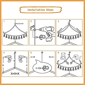 Stuffed Animal Toy Hammock Handmade Macrame Stuffed Animal Net with Photo Clips and Star String Lights, Corner Plush Toys Net Holder Hanging Mesh Toys Net for Nursery Play Room Bedroom