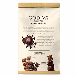 Godiva Masterpieces Dark Chocolate Hearts, 14.6 Oz