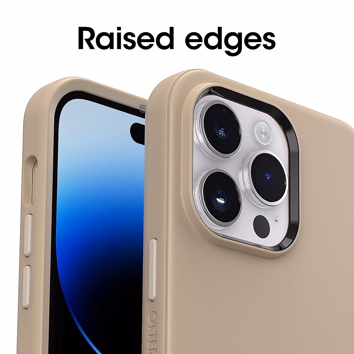 OtterBox iPhone 14 Pro Max (ONLY) Symmetry Series Case - Dont Even CHAI (Brown), Ultra-Sleek, Wireless Charging Compatible, Raised Edges Protect Camera & Screen