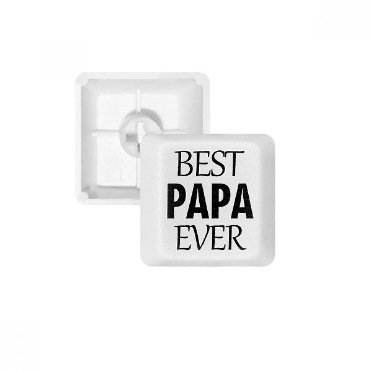 DIYthinker Best Papa Ever Quote Father's Day Keycap Mechanical Keyboard PBT Gaming Upgrade Kit