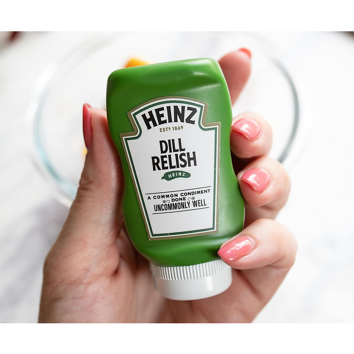 Heinz Bottle Chip Clips Picnic Pack, Set of 3 | Includes Ketchup, Mustard, Relish | Useful As Home Kitchen Decorations, Plastic Bag Clamps for Food Storage with Air Tight Seal Grip | Cute Foodie Gifts