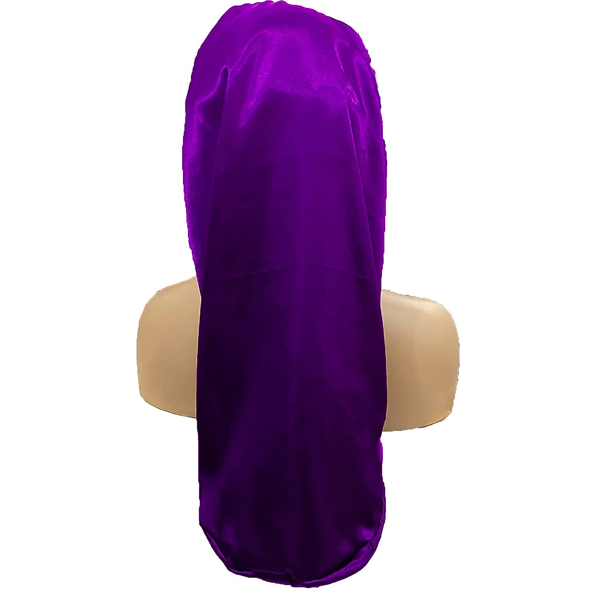 4 Pcs Satin Bonnet for Women, Long Sleep Cap Soft Silky Bonnet for Braids