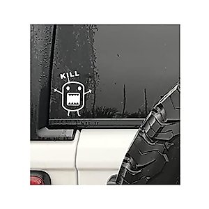 DOMO Kill Vinyl Decal CAR Truck Window Bumper Sticker Sticker DBZ Cool Anime