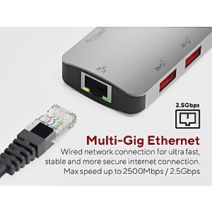LINQ byELEMENTS LQ48022 8-in-1 8K Pro Studio SSD USB-C Multiport Hub