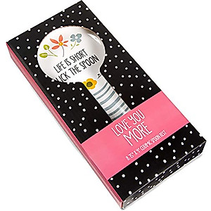 Pavilion Gift Company Spoon Rest, One Size,White