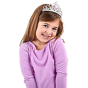 Rhode Island Novelty Tiaras with Heart Stones (12-Pack)