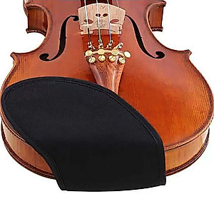 KAIY Violin Shoulder Rest Pad, Violin Chin Rest Pad Soft Cover Protector, Violin Chinrest Pad Slip Resistant for 3/4 4/4 Violin Accessories
