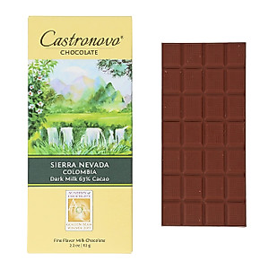 Sierra Nevada Colombia Dark Milk Chocolate 63% (3 bars)