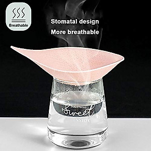 KAHIOE 1 pair teardrop shape latex breast pad Insert Women's Bra Pads Breast Enhancer Chest Push Up Cups for Swimsuits Yoga (Beige, XXL)