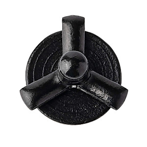 ISPINNER 50pcs 3/16" x 1" Large Head Tri-Fold Exploding Aluminum Pop Rivets (Black)