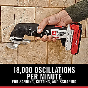 PORTER-CABLE 20V MAX* Cordless Drill Combo Kit, 6-Tool (PCCK617L6)