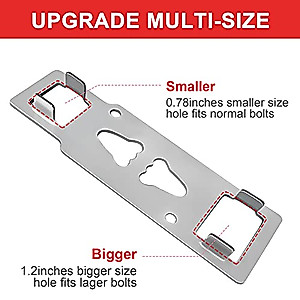 Portable Door Lock Home Security,2 Pack Security Door Lock for Travel, Safety and Privacy Protection, Practical Suitable for Hotel Room Airbnb and Apartment Doors, College Room Black