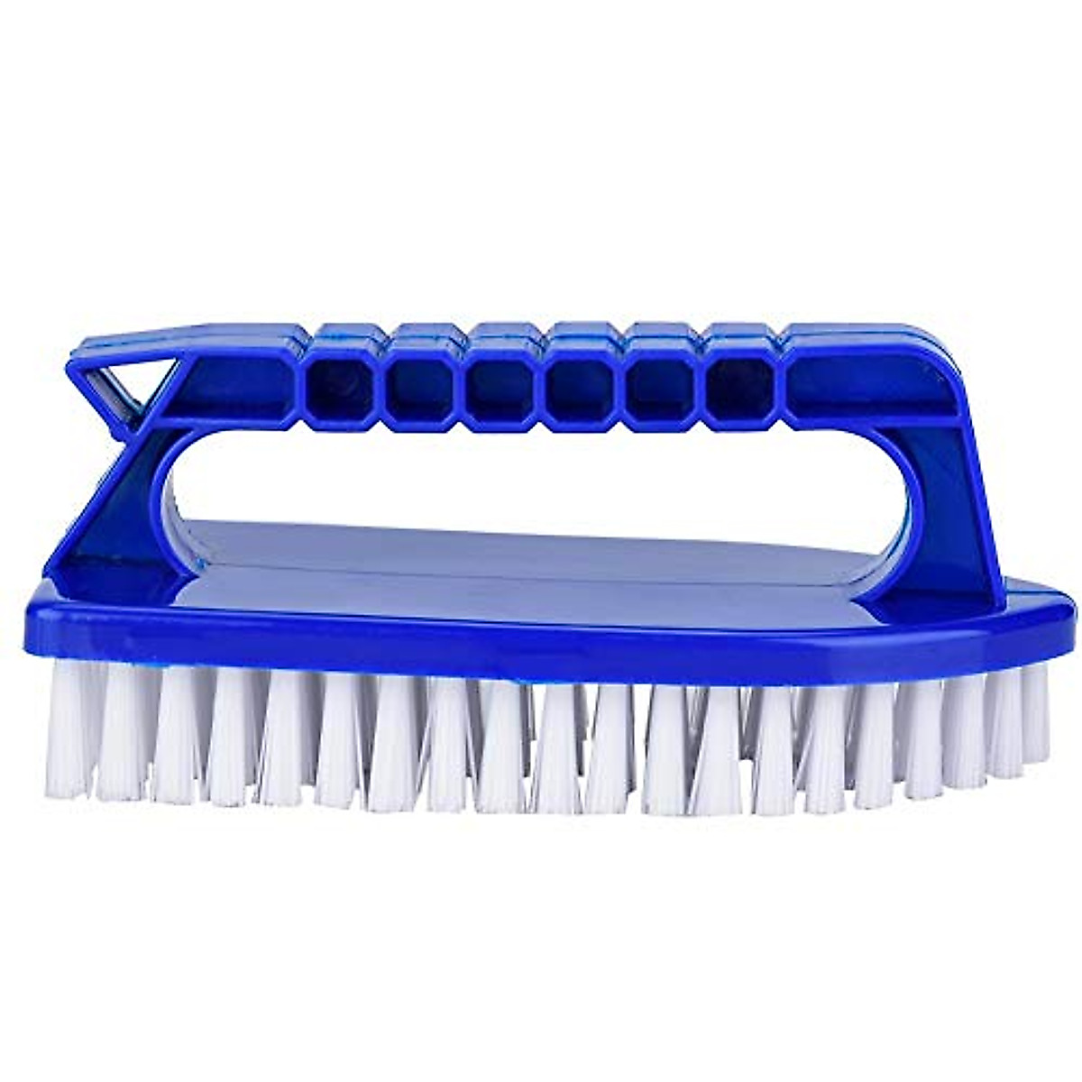 TOPINCN Swimming Pool Step Corner Brush Hand-held Door Window Tools with Fine Bristles Nonslip Handle