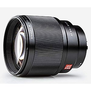 Auto-Focus Prime Lens VILTROX 85mm F1.8 Mark II STM Full Frame Portrait Lens for Sony E-Mount Camera A7III A7RIII A7SII A7II A9 A7 A6500 A6400 A6300