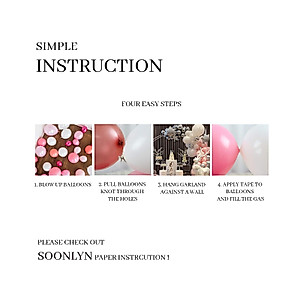 Soonlyn Pink Balloon Garland Kit 130 Pcs 12 In Pink Silver Metallic Balloons White Latex Balloons Arch Kit for Baby Shower Decorations Girl Birthday Party Bridal Shower Wedding