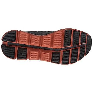 On Running Men's Cloud X Textile Synthetic Shoes, Rust/Rock, Size 13 M US