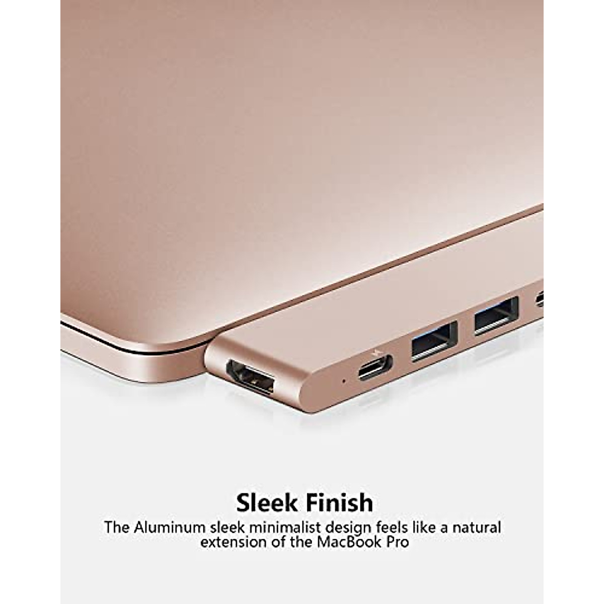 Purgo USB C Hub for MacBook Pro Air 13 15 inch M1 2022/2021-2018, MacBook Adapter with 4K HDMI, 100W PD, 40Gbps TB3 5K@60Hz, USB-C, 2 USB 3.0 and SD/Micro Card Readers