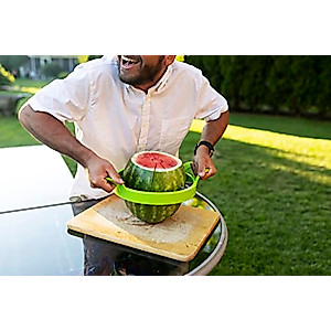 KOLORAE EXTRA LARGE WATERMELON SLICER WITH HANDLES