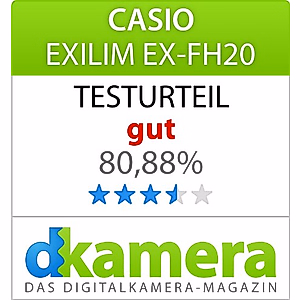 Casio Exilim EX-FH20 9.1MP Digital Camera 20x Optical Zoom 1000 FPS