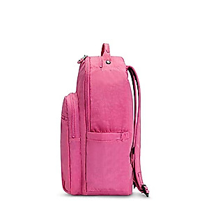 Kipling Seoul Large 15" Laptop Backpack Powerful Pink Shine