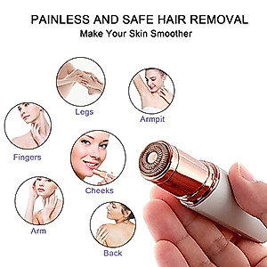 Facial Hair Removal replacement heads for Finishing Touch Flawless, Refill for Flawless Replacement Heads