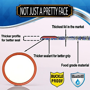 Canning Lids-Canning Lids Wide Mouth-Canning Jar Lids-Wide Mouth Canning Lids-Can Lids-Jar lids- For Jars Canning Lids 50pk (Blue)