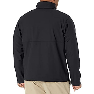 Columbia Men's Ascender Softshell Front-Zip Jacket, Black, Large