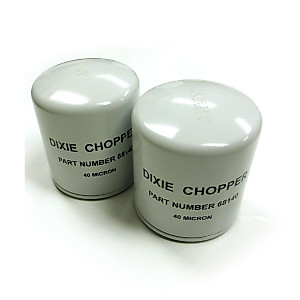 Dixie Chopper 40 Micron Hydro Zinga Filters for 3066LP, 3074LP & More Lawn Mowers (2 Pack) / 68140-2PK