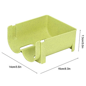 Stackable Soda Can Dispenser for Refrigerator, Reusable Fridge Drink Organizer Holder Soda Can Dispenser Rack Plastic Can Dispenser Storage Holder Drink Dispenser Organizer for Home, Green