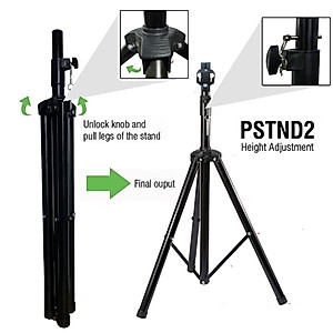Missyou 3D Hologram Fan Stand with Multi-Function Base, Height 39.4 to 69 Inch, 150 Pounds Load-Bearing for A Variety of Hologram Fans