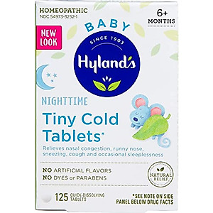 Baby Tiny Cold Tablets Hylands (Pack of 2)