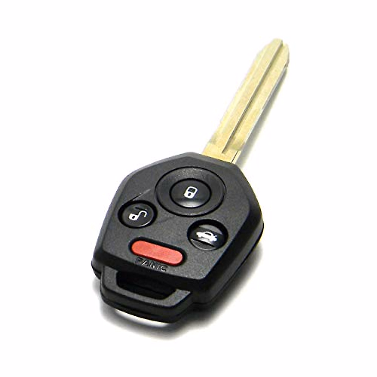 OEM Electronic 4-Button Remote Head Key Fob Compatible With Subaru (FCC ID: CWTWB1U811, P/N: 57497-AL00A, 57497-FJ230)