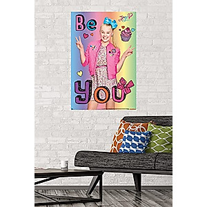 Trends International JoJo Siwa - Be You Wall Poster, 22.375" x 34", Unframed Version
