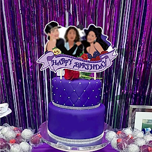 35 Pieces Singer Party Decoration, Include Singer Birthday Banner Honeycomb Centerpieces Cake Topper Singer Party Latex Balloons for Birthday Baby Shower Party Supplies