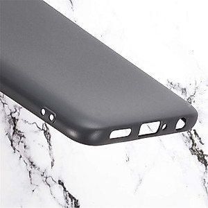 Shantime Oppo Reno 2 Case, Scratch Resistant Soft TPU Back Cover Shockproof Silicone Gel Rubber Bumper Anti-Fingerprints Full-Body Protective Case Cover for Oppo Reno 2 (Black)