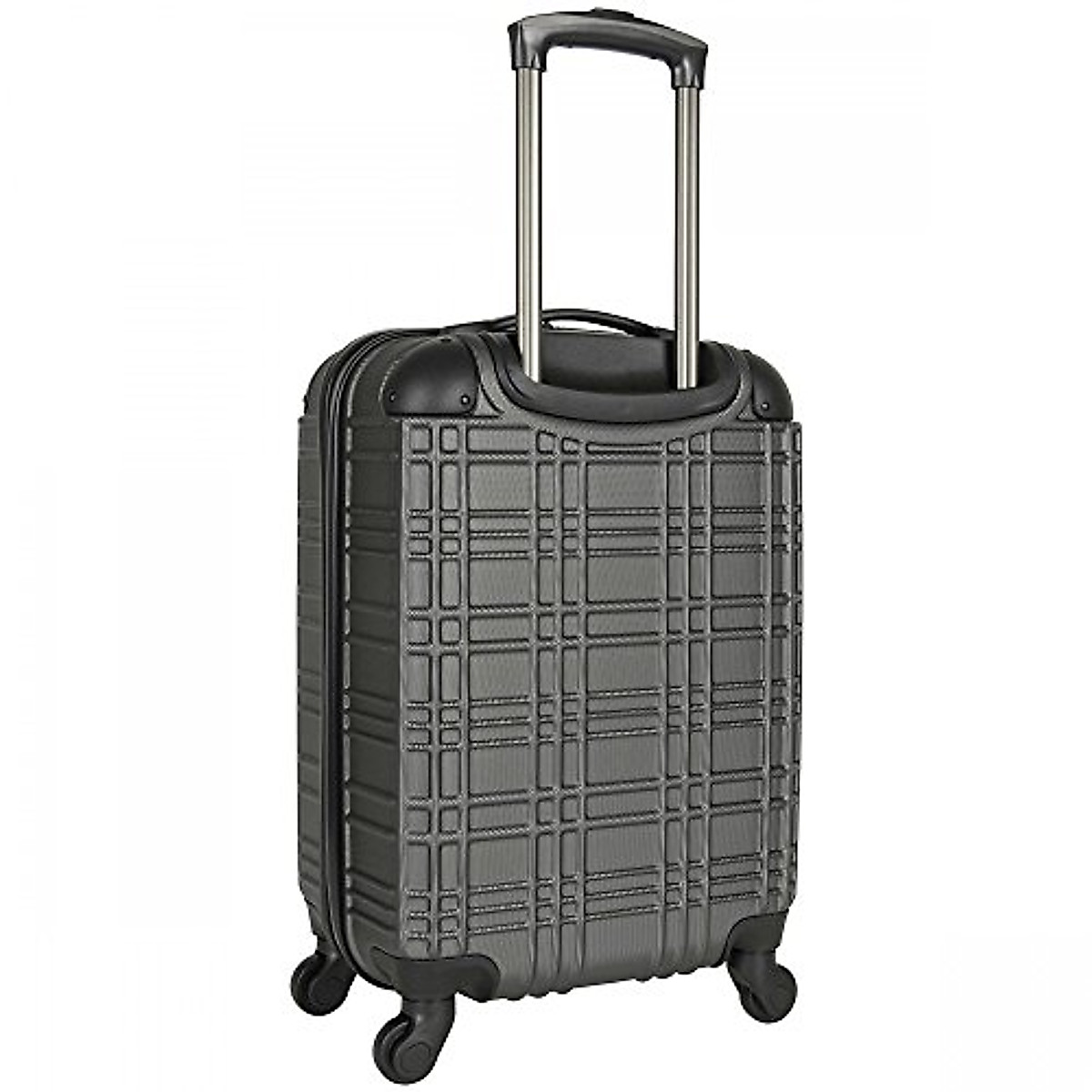 Ben Sherman Nottingham Lightweight Hardside 4-Wheel Spinner Travel Luggage, Navy, 20-Inch Carry On