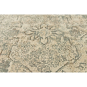 Unique Loom Tuareg Collection Area Rug - Sandstorm (9'x 12' 2" Rectangle, Multi/ Gray)