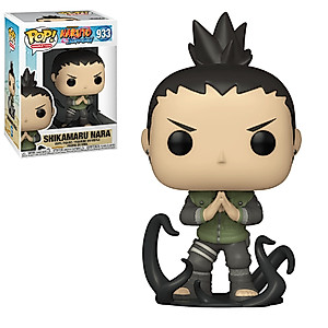 POP Naruto Shippuden - Shikamaru Nara Funko Pop! Vinyl Figure (Bundled with Compatible Pop Box Protector Case) Multicolored 3.75 inches