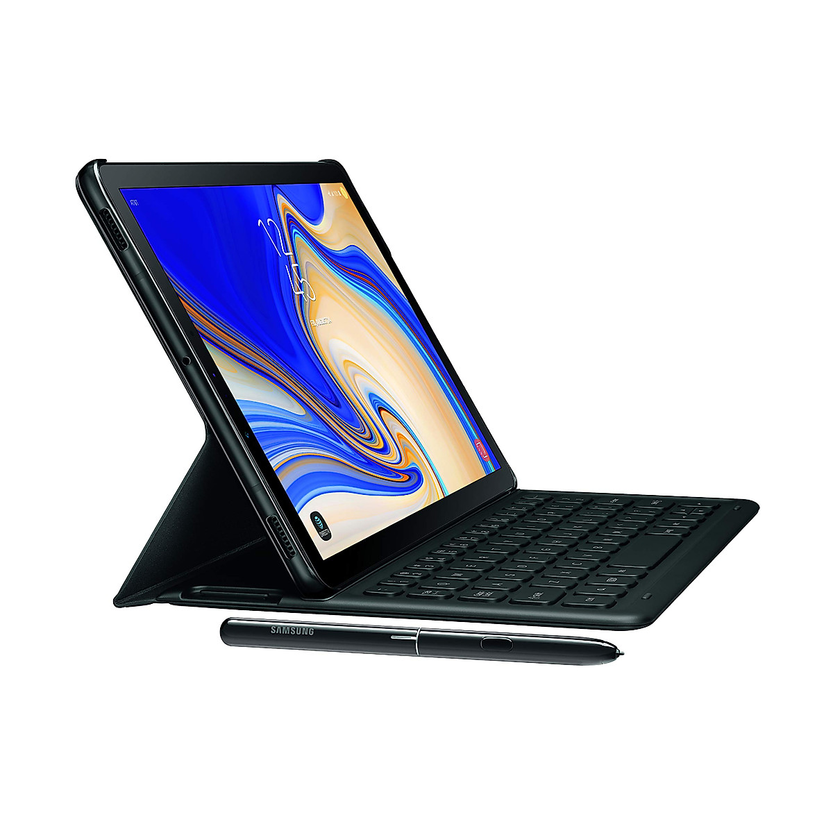 Samsung Electronics EJ-FT830UBEGUJ Galaxy Tab S4 Book Cover Keyboard, Black
