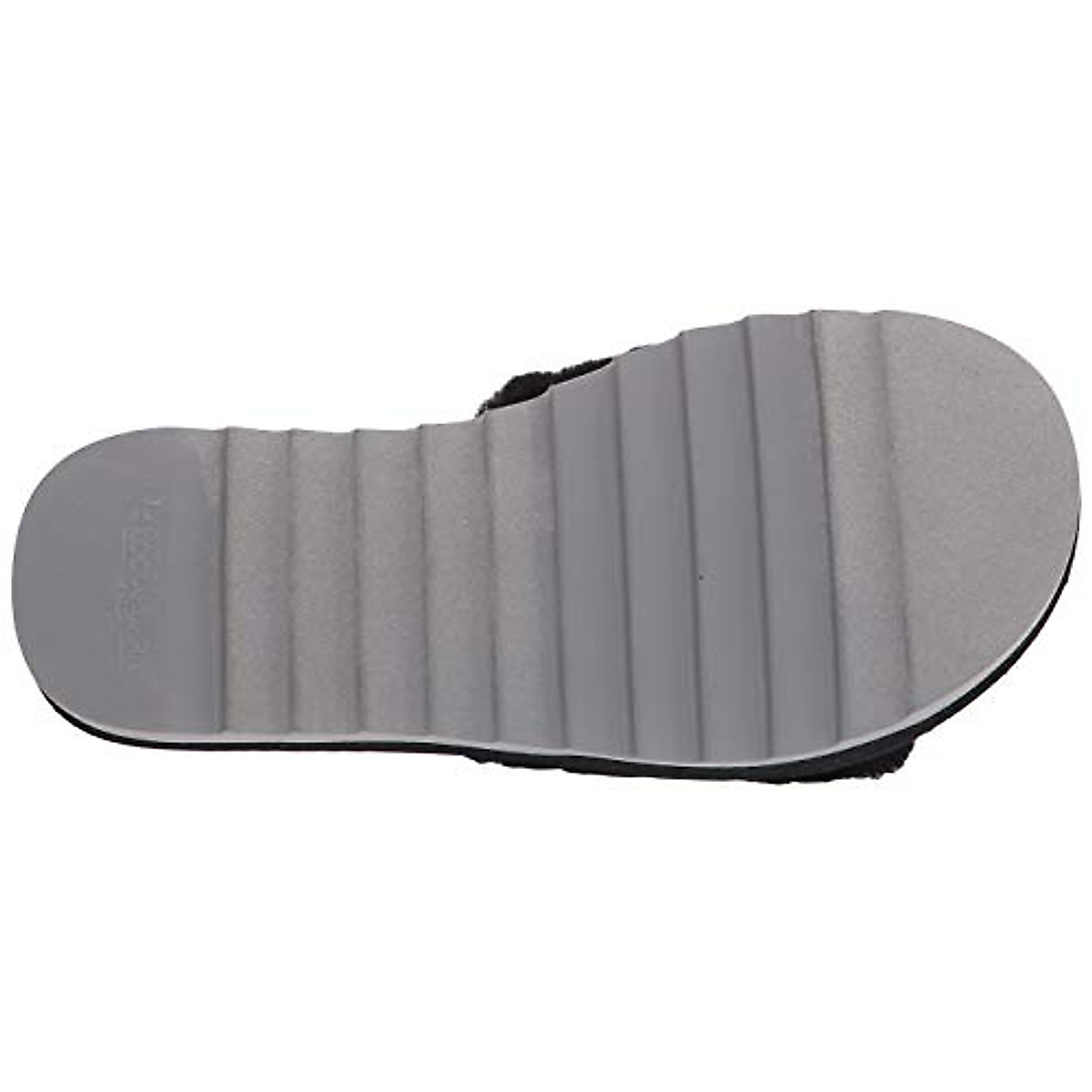 Koolaburra by UGG womens Fuzz'n Ii Slipper, Black, 12 US