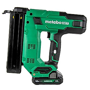 Metabo HPT 18V MultiVolt™ 1-1/2-Inch Cordless Narrow Crown Stapler Kit, Includes 1-18V 2.0 Ah Battery, N1804DB