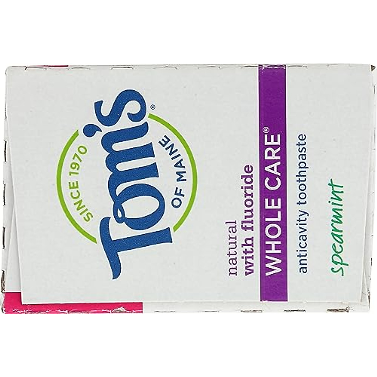 TOMS OF MAINE Spearmint Whole Care Toothpaste, 4 OZ