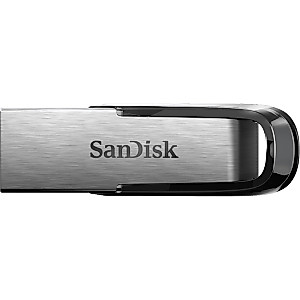 Sandisk Ultra Flair USB Flash Drive, 64 GB, Silver (SDCZ73-064G-A46)