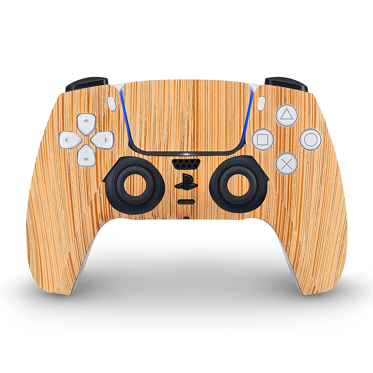 Head Case Designs Officially Licensed PLdesign Light Brown Bamboo Art Mix Vinyl Faceplate Sticker Gaming Skin Decal Compatible With Sony PlayStation 5 PS5 Disc Edition Console & DualSense Controller