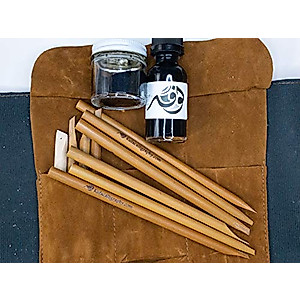 Arabic calligraphy set of 10 bamboo (Qalam)