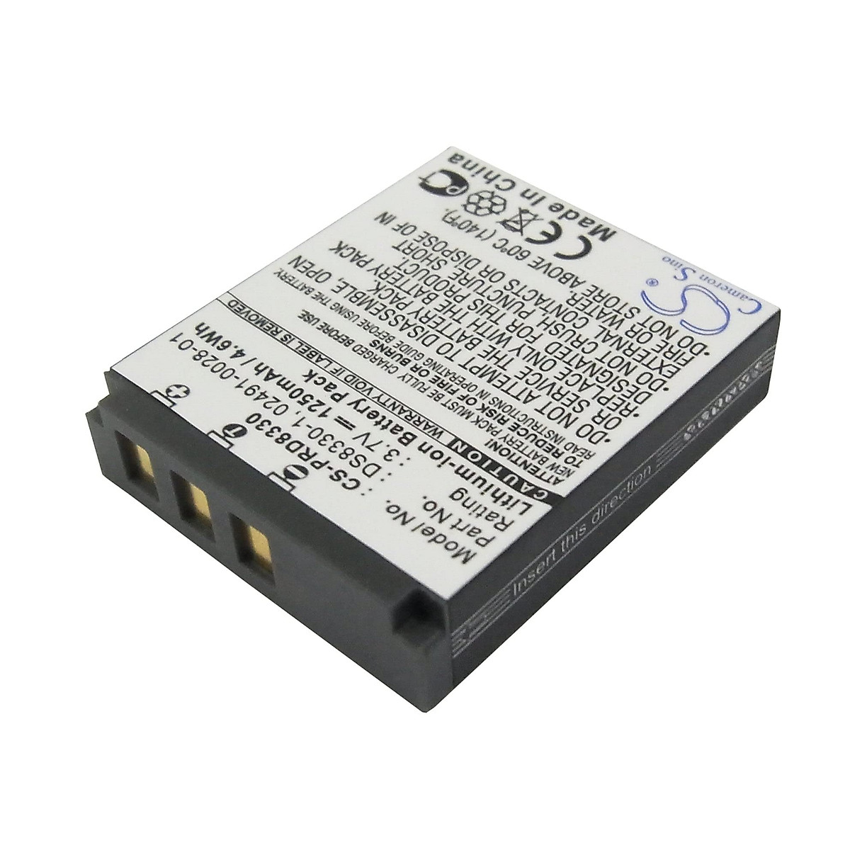 VI VINTRONS Battery for PRIMA DS-588, DS-8330, DS-8340, DS-8650, DS-888, DS-A350, DS8330-1,