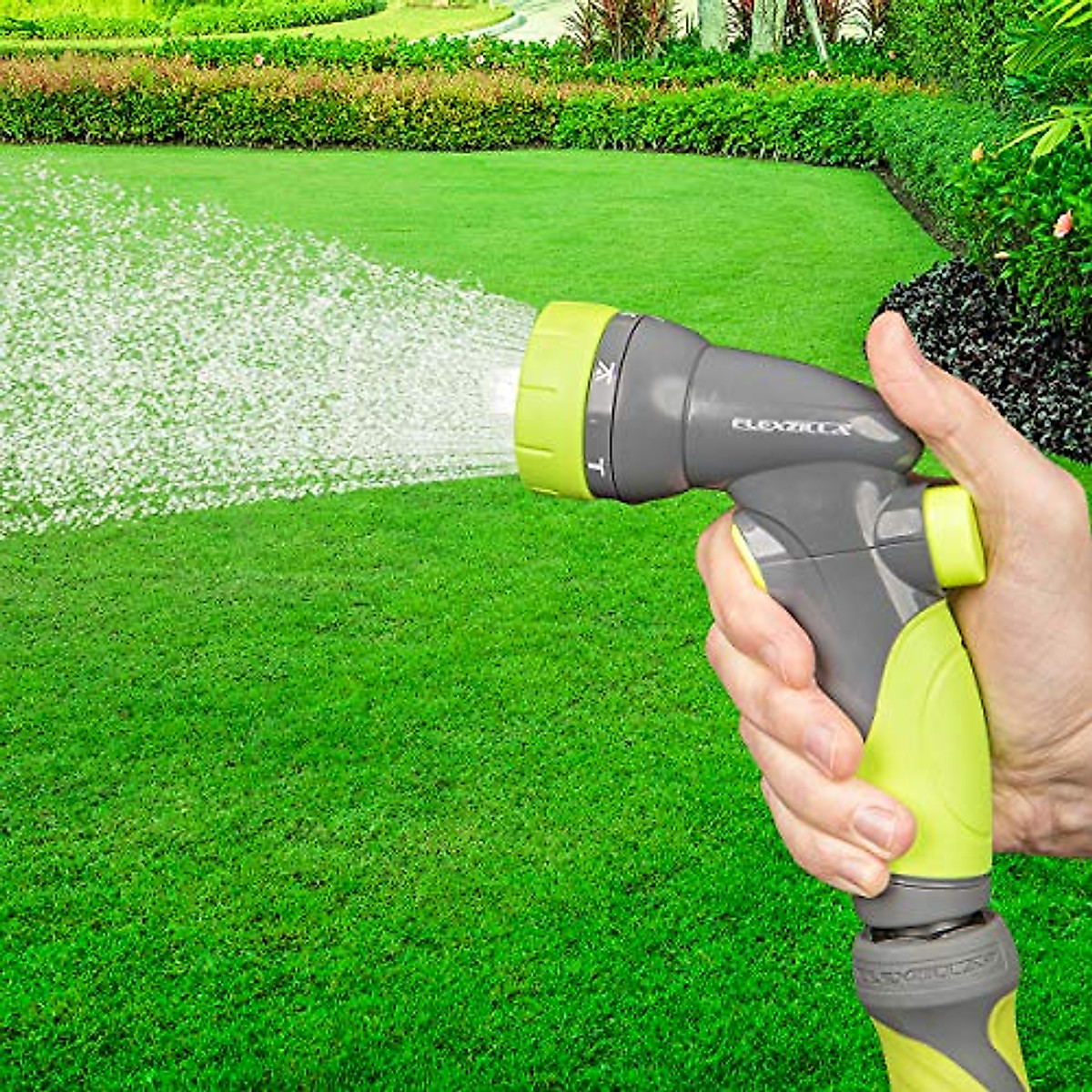 Flexzilla 6-Pattern Adjustable Garden Hose Nozzle - NFZG64